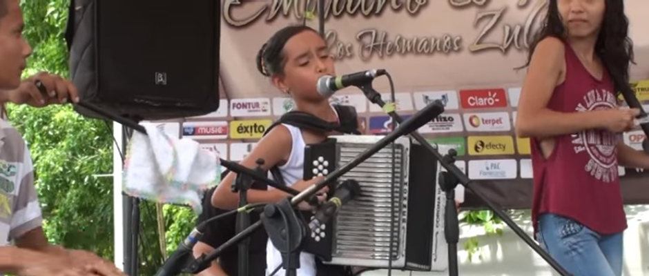 «UNA OCAÑERITA QUE EJECUTA CON PROPIEDAD EL ACORDEÓN» : ISABEL SOFÍA ...