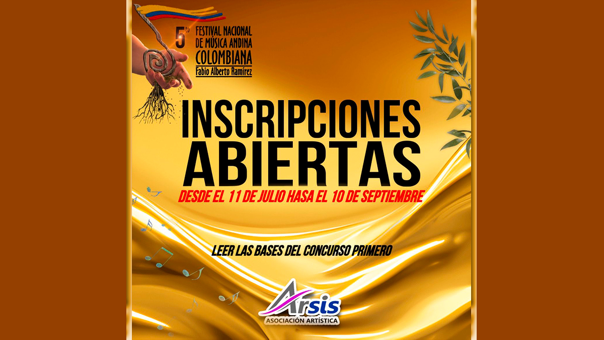 En Manizales, el Festival Nacional de Música Andina Colombiana “Fabio ...