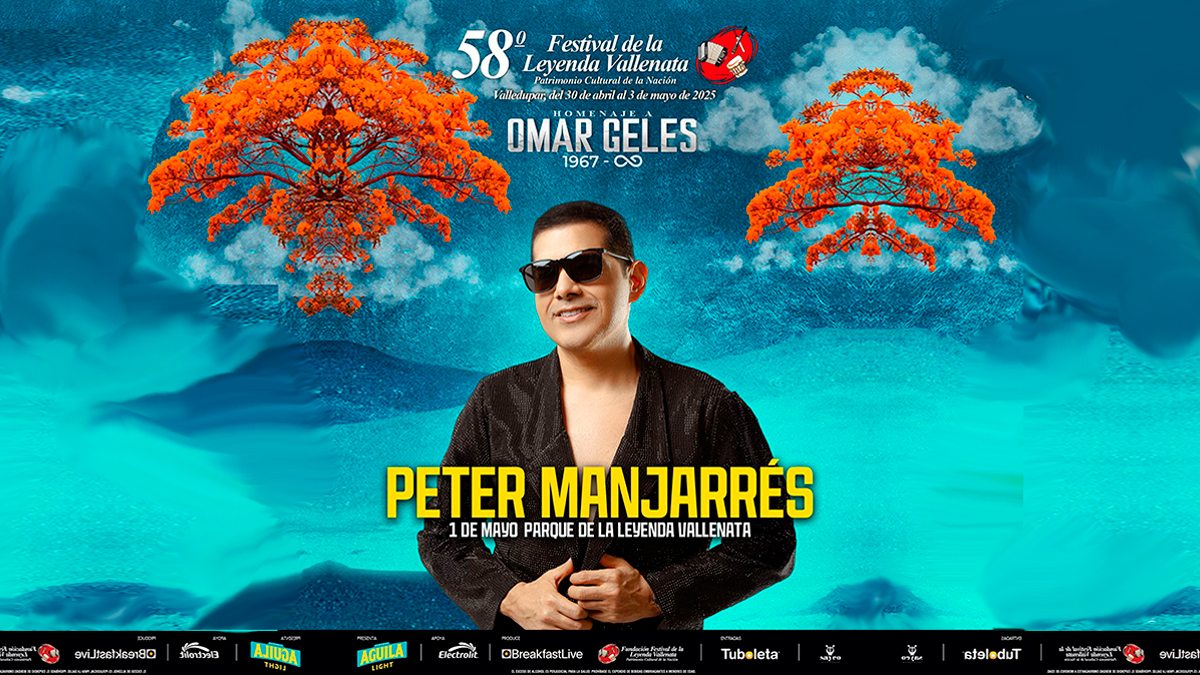 Peter Manjarrés, ícono del vallenato se presentará en el Festival de la ...